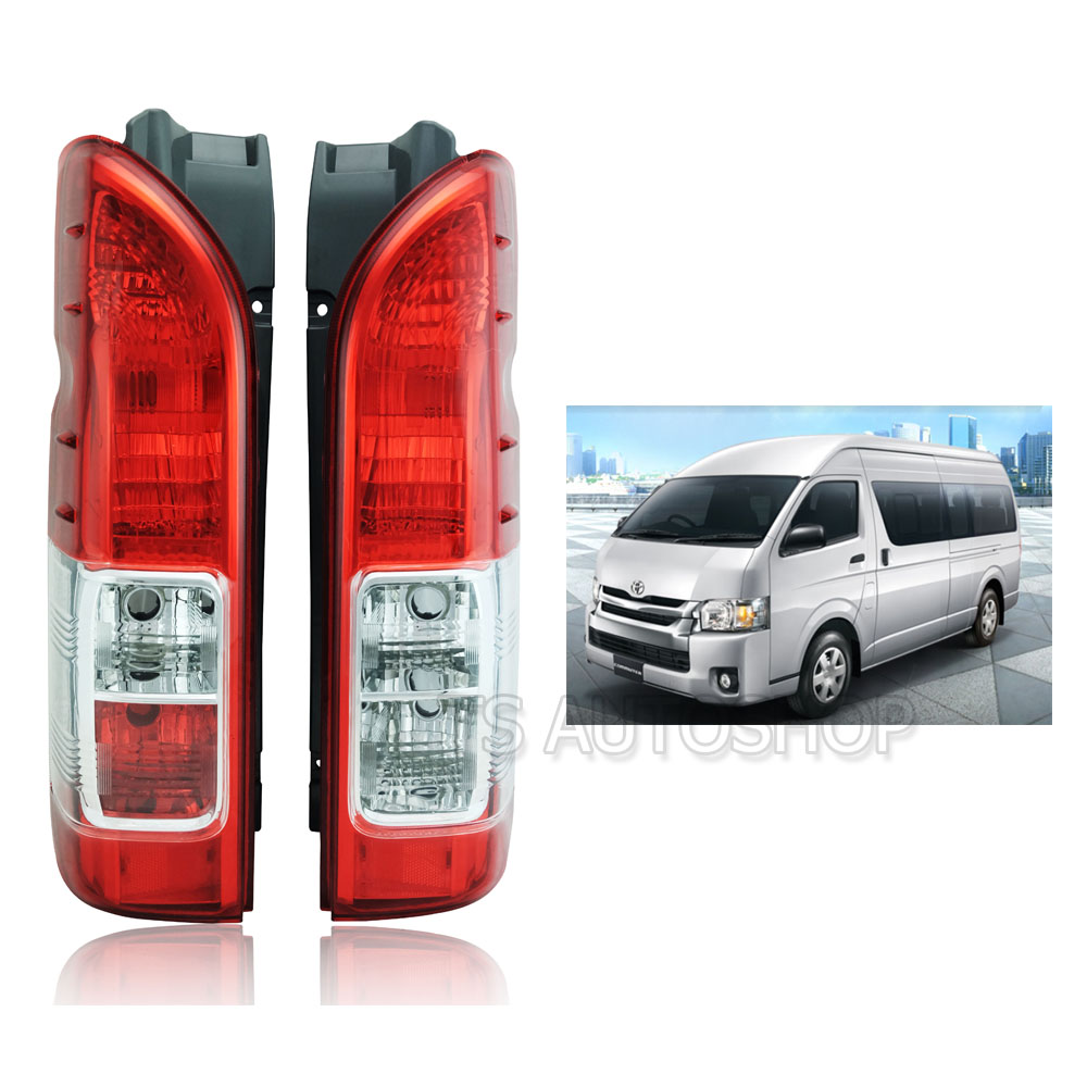 L+R Rear Tail Lamp Light For Toyota Commuter Hiace D4D Ventury Van 14 ...